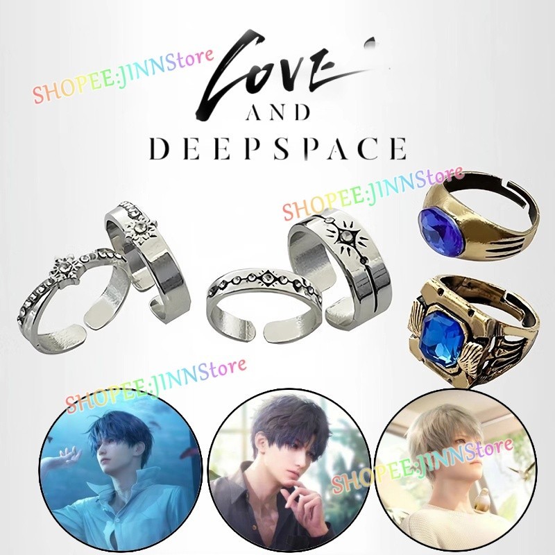 - JINN - Cosplay LOVE AND DEEPSPACE Game Rings ZAYNE XAVIER RAFAYEL ...