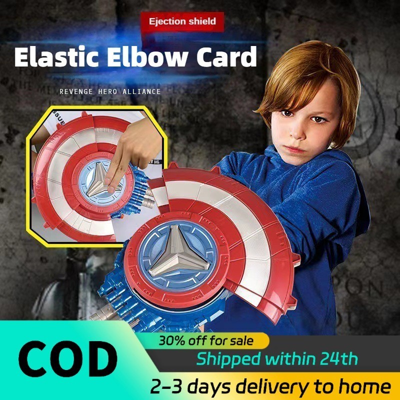 Captain America's Shield Soft Launcher Mask Shield Toys Thor's Hammer ...