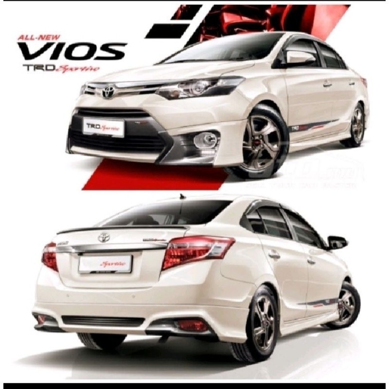Vios gen 3 trd sportivo bodykit, frp1 material only, grt sl3 | Shopee ...