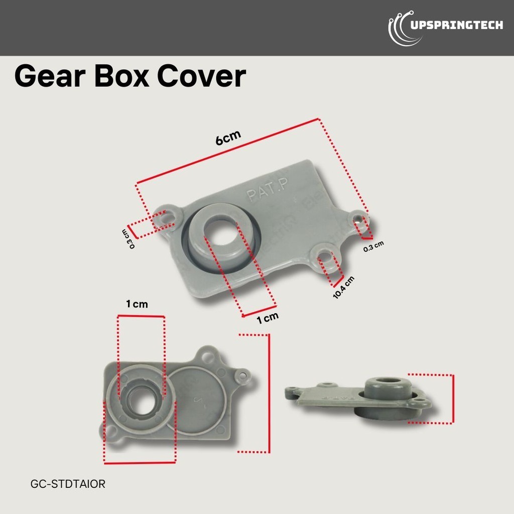 Gear Box Cover for Electric Fan Spare Parts Hanabishi / Asahi / Camel ...