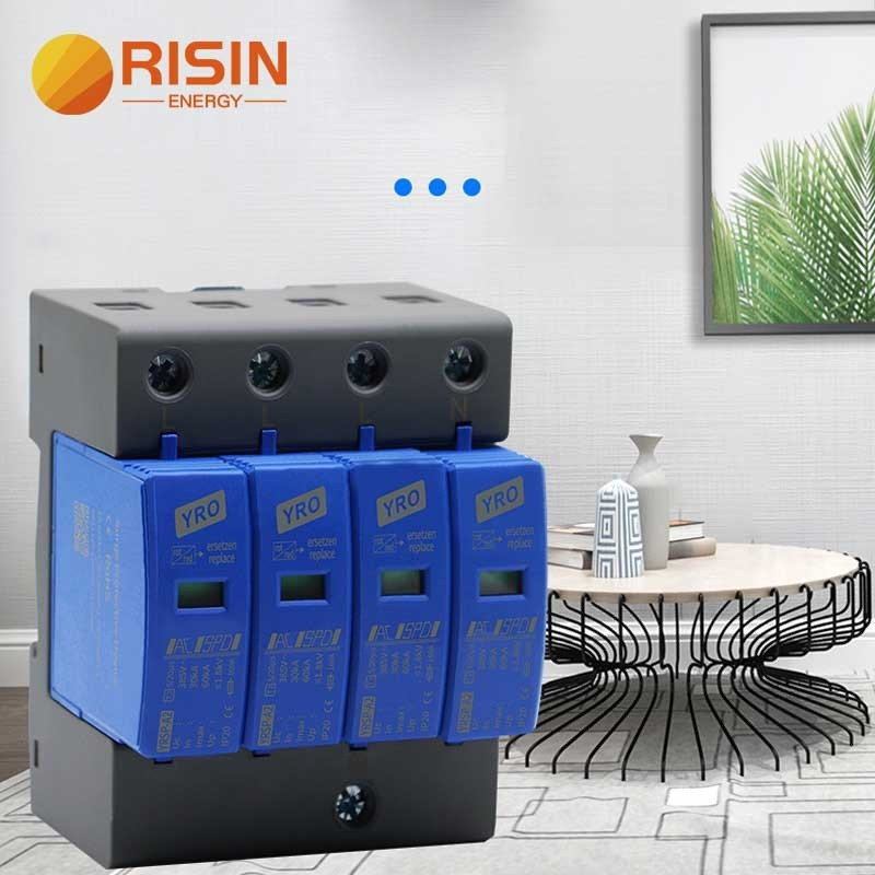 AC Single Phase Surge Protector Solar Surge Protective Device 1P 2P 3P ...