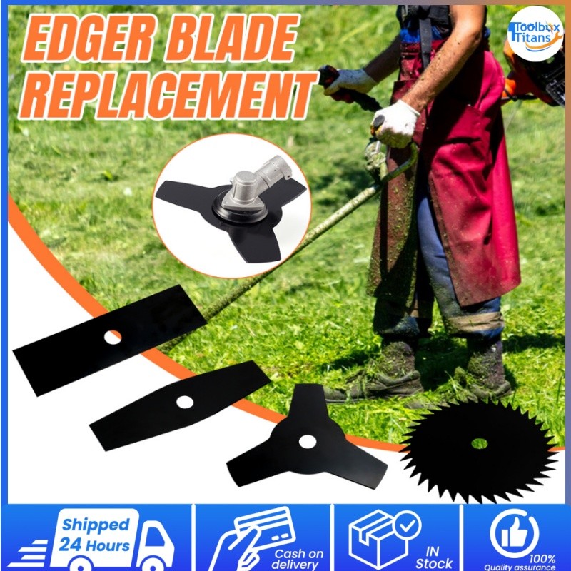 Edger Blade Grass Cutter Brush Cutter Blade Reversible Steel Edger ...