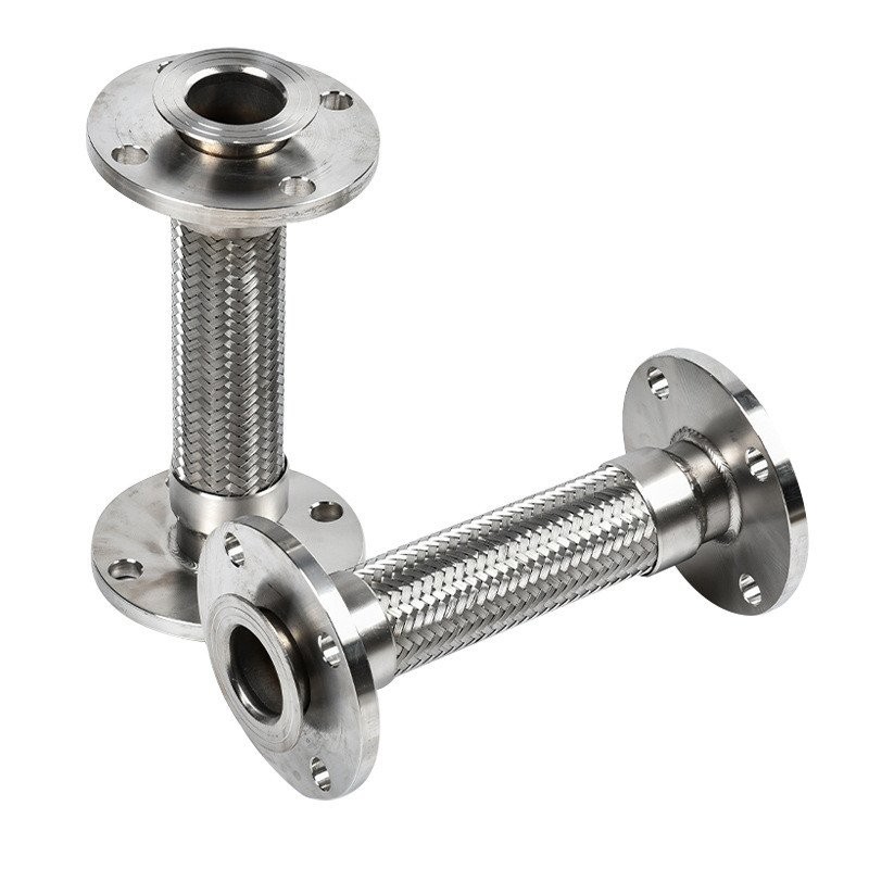 304Stainless Steel Bellows Industrial Metal Hose High Temperature High ...