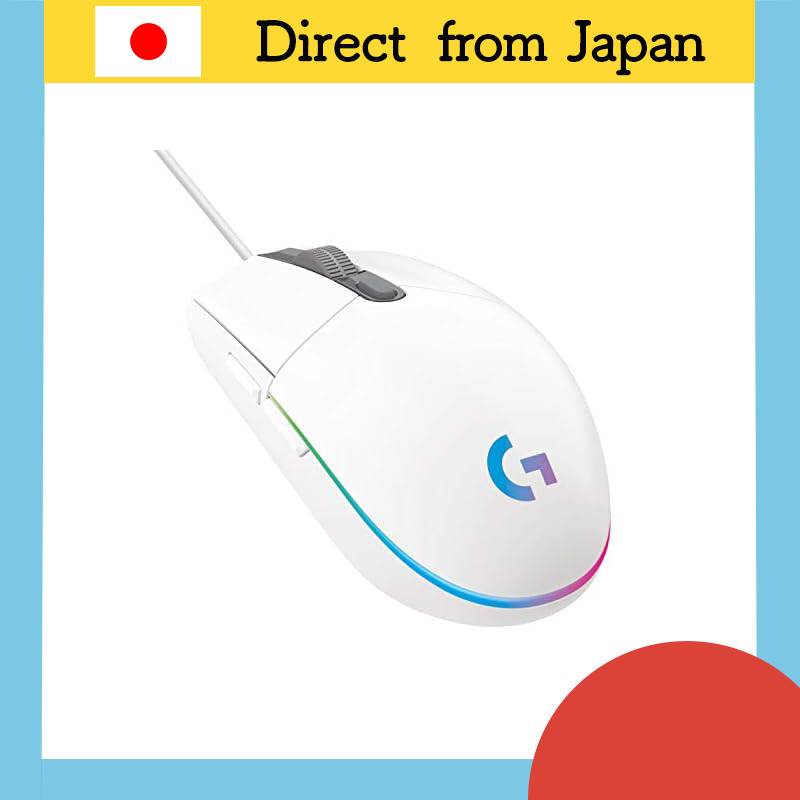 Logitech G203 Wired Gaming Mouse (White) - Lightweight 85g, LIGHTSYNC ...