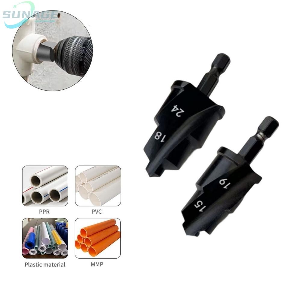 【SIPSUNAGE】Essential For Plumbing Tools 2PCS PPR Water Pipe Countersink ...