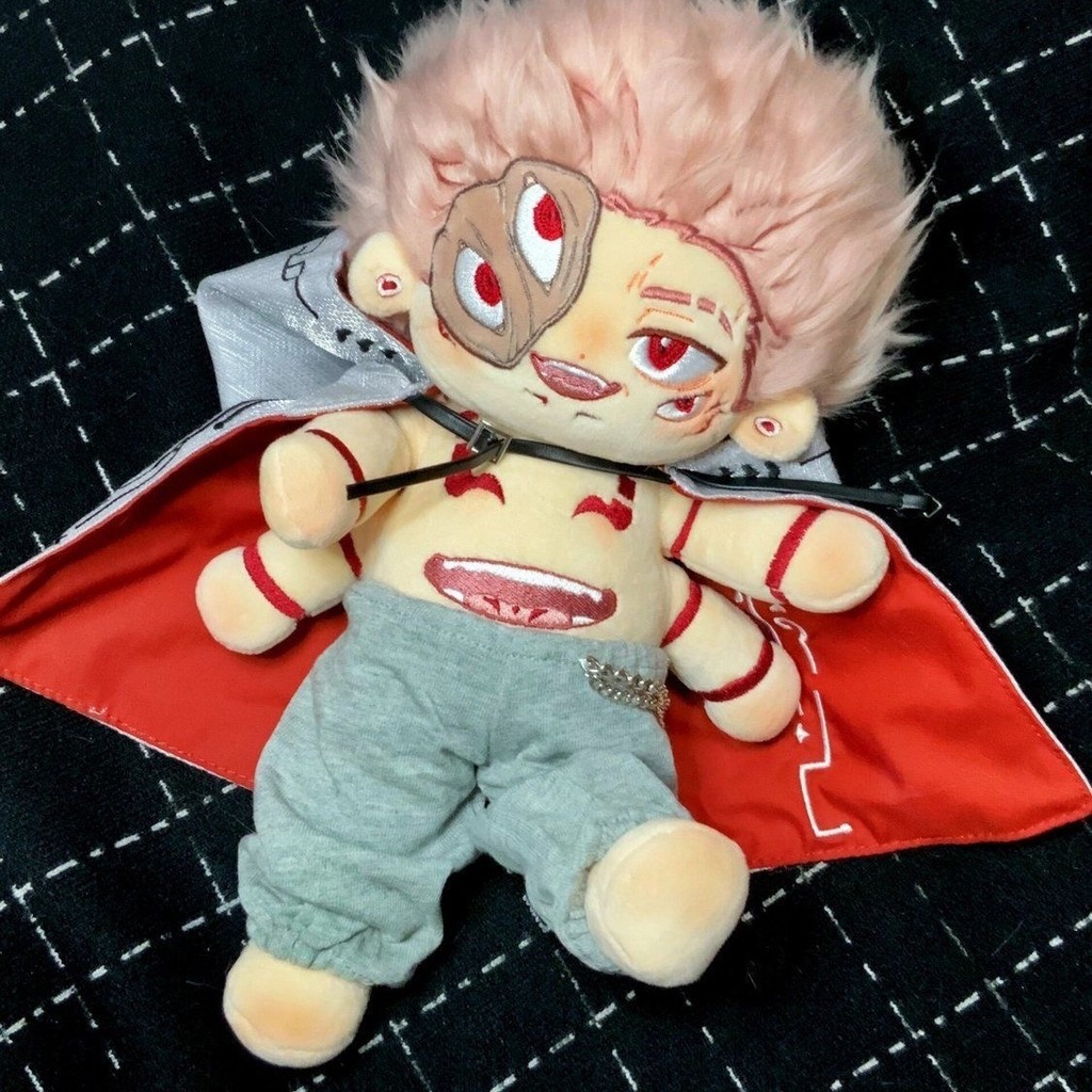 Jujutsu Kaisen Ryomen Sukuna Cotton Doll 30cm Four Hands Cute Plush ...