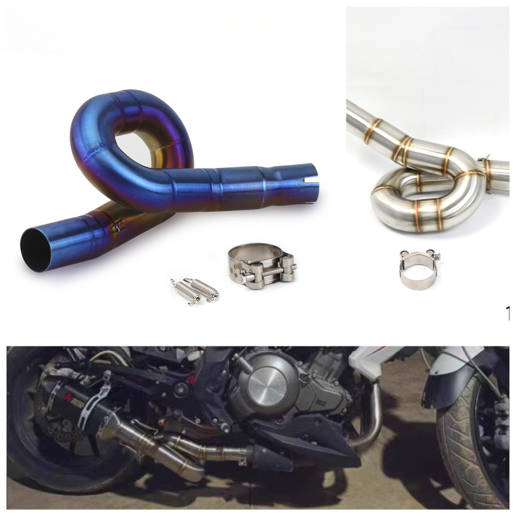 Benelli Tnt300 249s Spiral Exhaust Mid Pipe Motorcycle Modified Exhaust ...