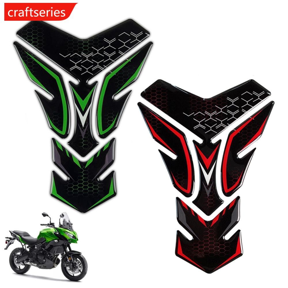 CRAFTSERIES 3D Motorcycle Front Fuel Tank Pad Protector Stickers Decal ...