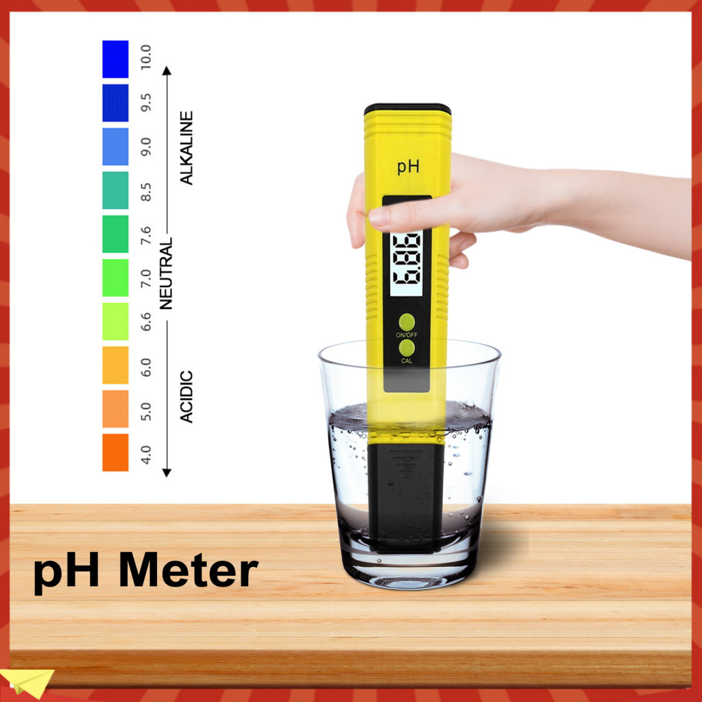 GH| Ph Meter Easy Calibration Ph Meter High Accuracy Digital Ph Tester ...