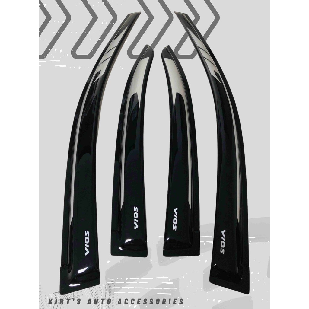 Toyota Vios 2013 2014 2015 2016 2017 2018 BSS Black Silver Two tone ...