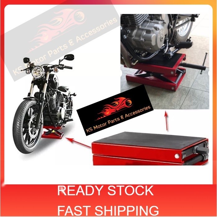 Heavy Duty Portable Jack Lift Motorcyle Lift Motor Scrambler Paddock ...
