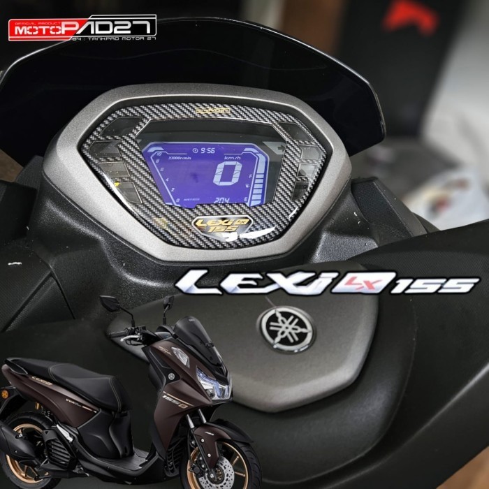 Scratch-resistant Sticker Speedometer LEXI LX 155 2024 Resin Embossed ...