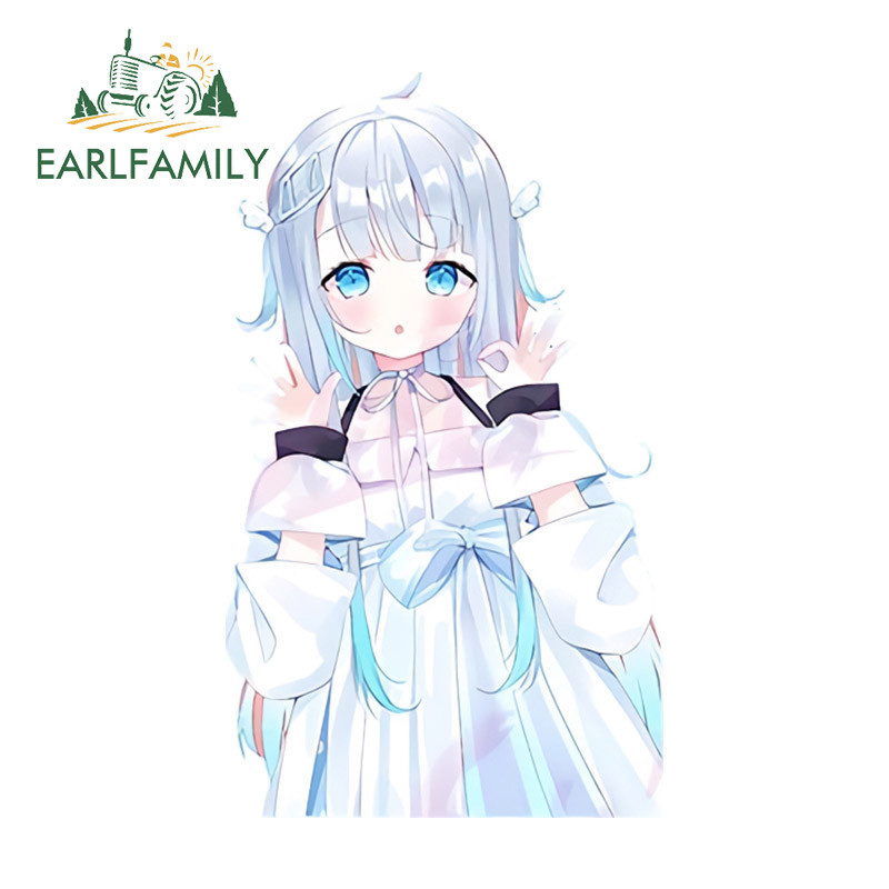 EARLFAMILY 13cm Hololive Amatsuka Uto Car Sticker Creative Vinyl Car ...