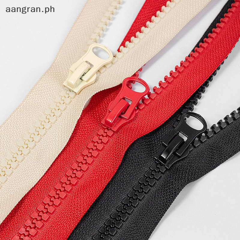 aangran Resin Zipper Open-end Single/double Sliders Zippers Two-way ...