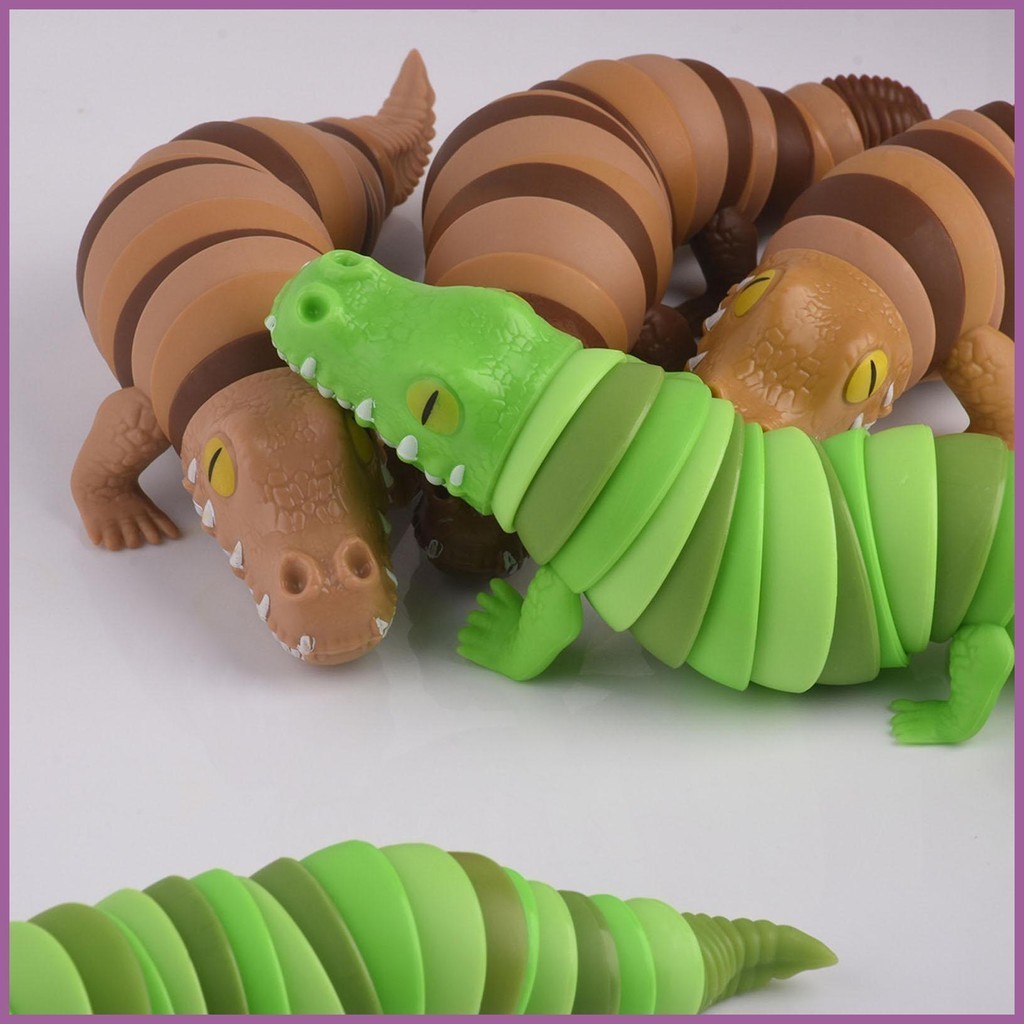 Funny Crocodile Toy Hand Sensory Fidget Toy for Kids Cartoon Crocodile ...