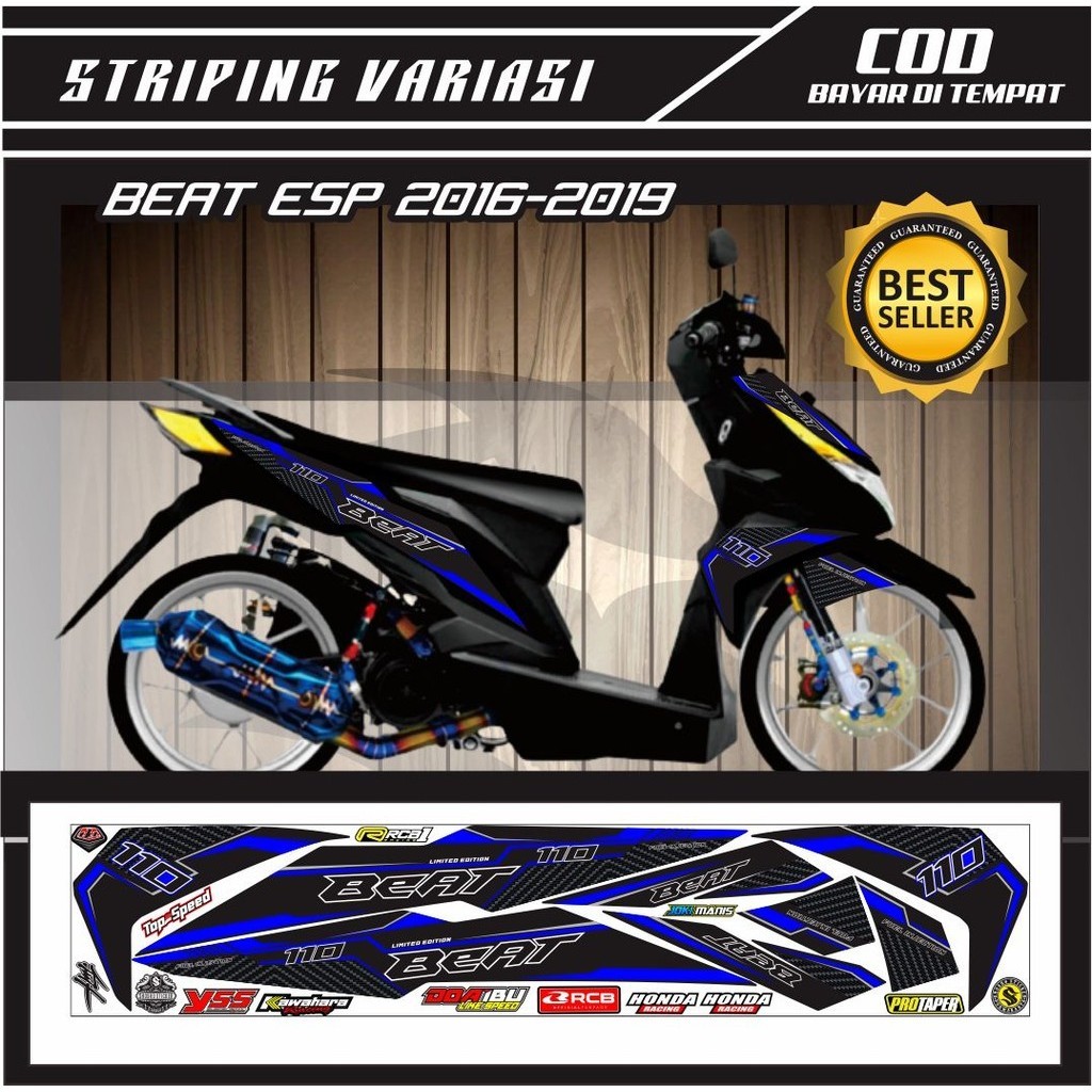 Beat ESP BEAT STREET Sticker Variations SIMPLE Elegant MOTIF Variations ...