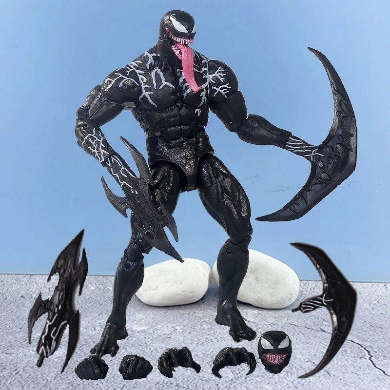 SHF Venom 2 Symbiote Joints Can Be Animated And The Amazing Spider-Man ...