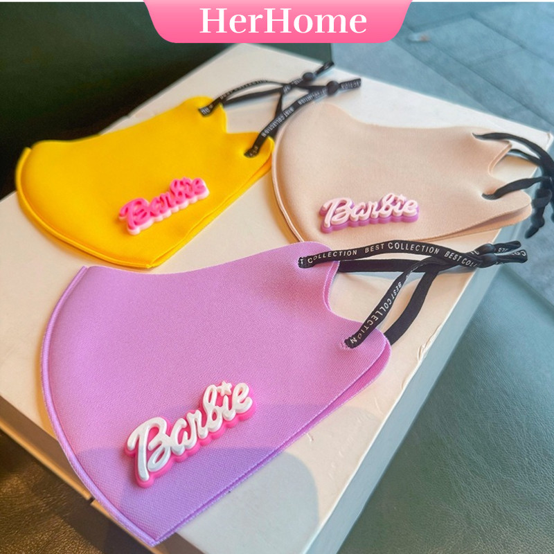 【Washable】Barbie masks are windproof dustproof and sun proof Outdoor ...