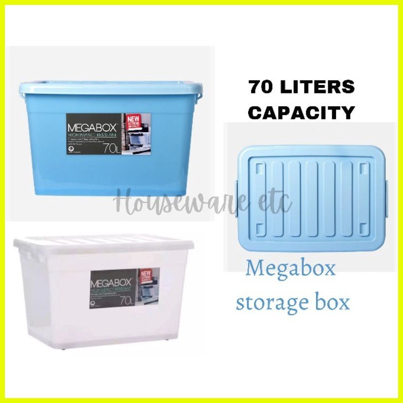 MEGABOX STORAGE BOX 70 LITERS | Shopee Philippines