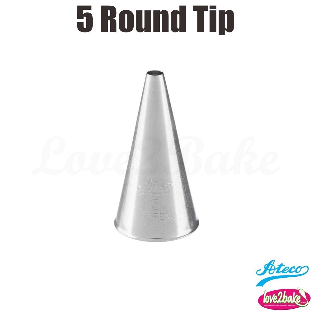 Ateco Plain Piping Tip 5 (Small) | Shopee Philippines