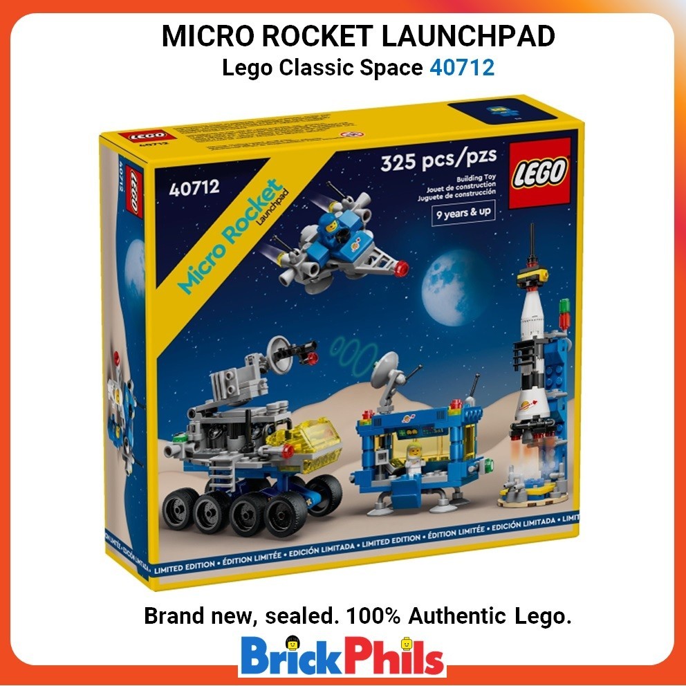 Lego Classic Space 40712 Micro Rocket Launchpad | Shopee Philippines