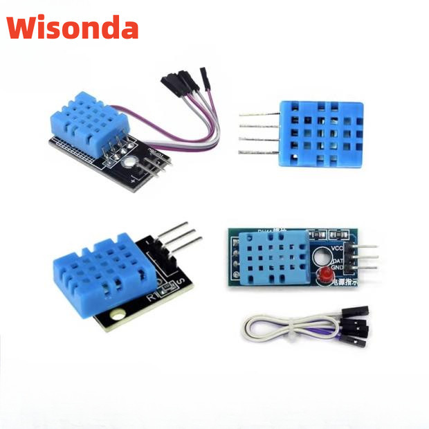 Dht11 Temperature Humidity Module Digital Output Temperature Humidity Sensor Electronic Building ...
