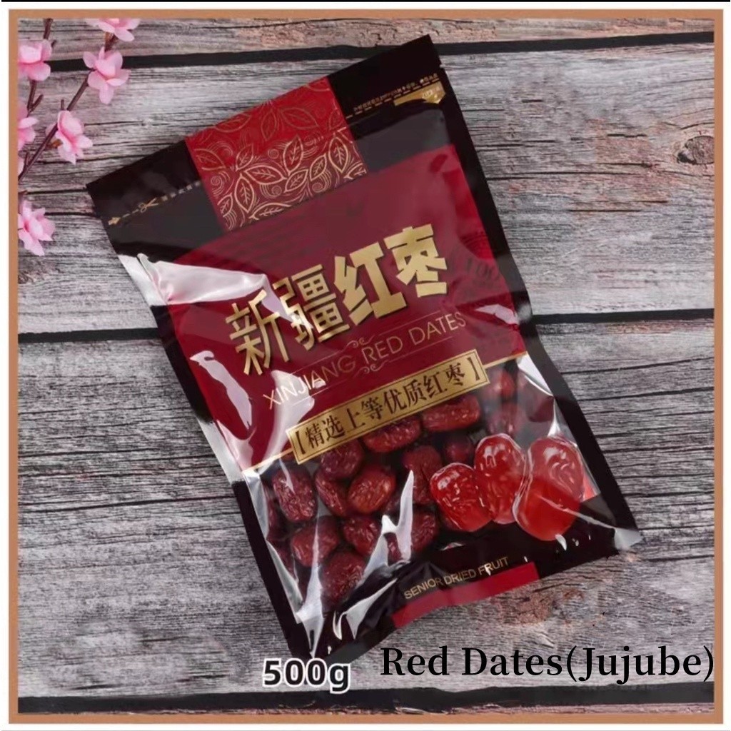 Chinese Red Dates 500g (Jujube Ziziphus Jujuba) EXP-2025/07 | Shopee ...