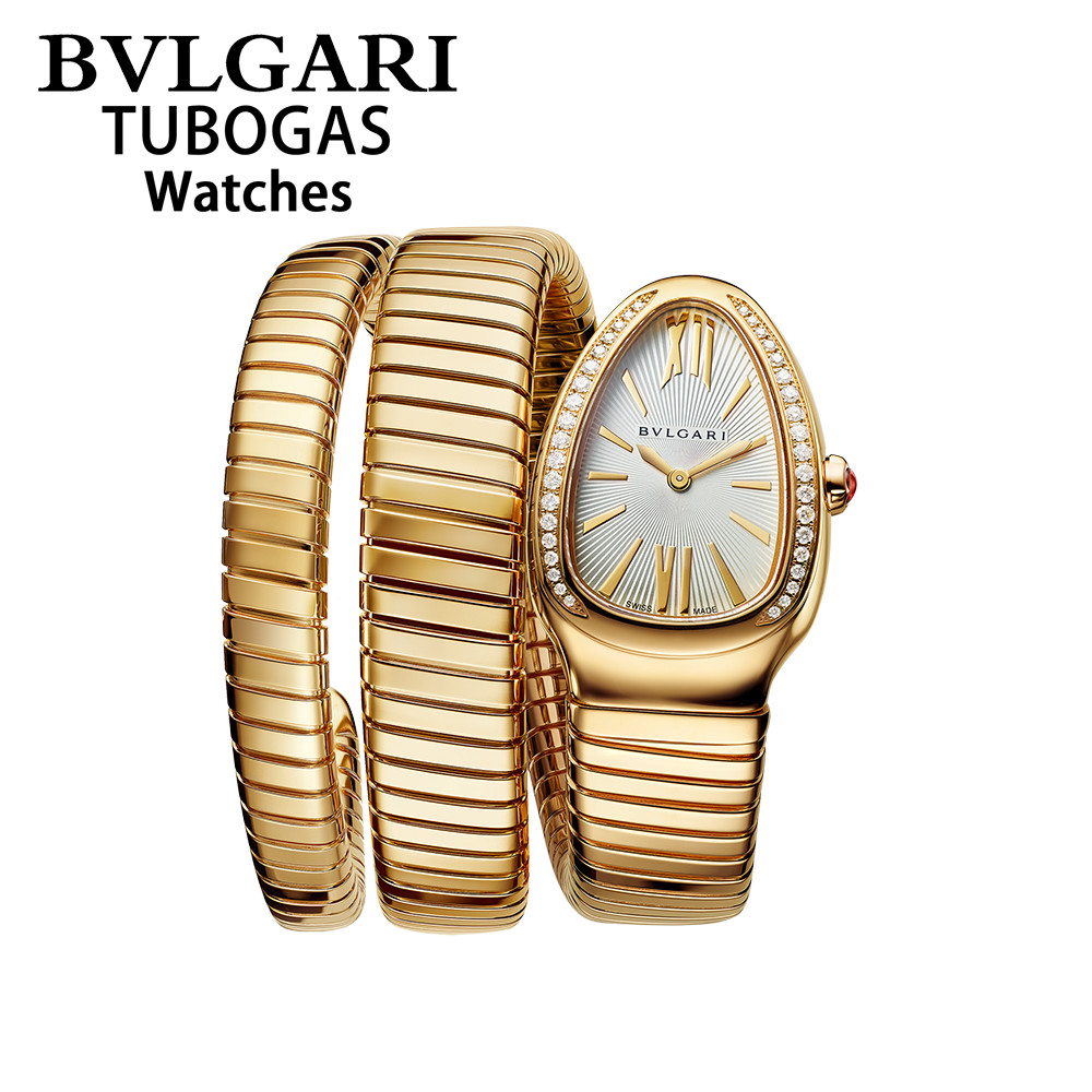 Fashion Snake-Shaped Watch for Woman Retro Creative Diamond 23mm Roman ...