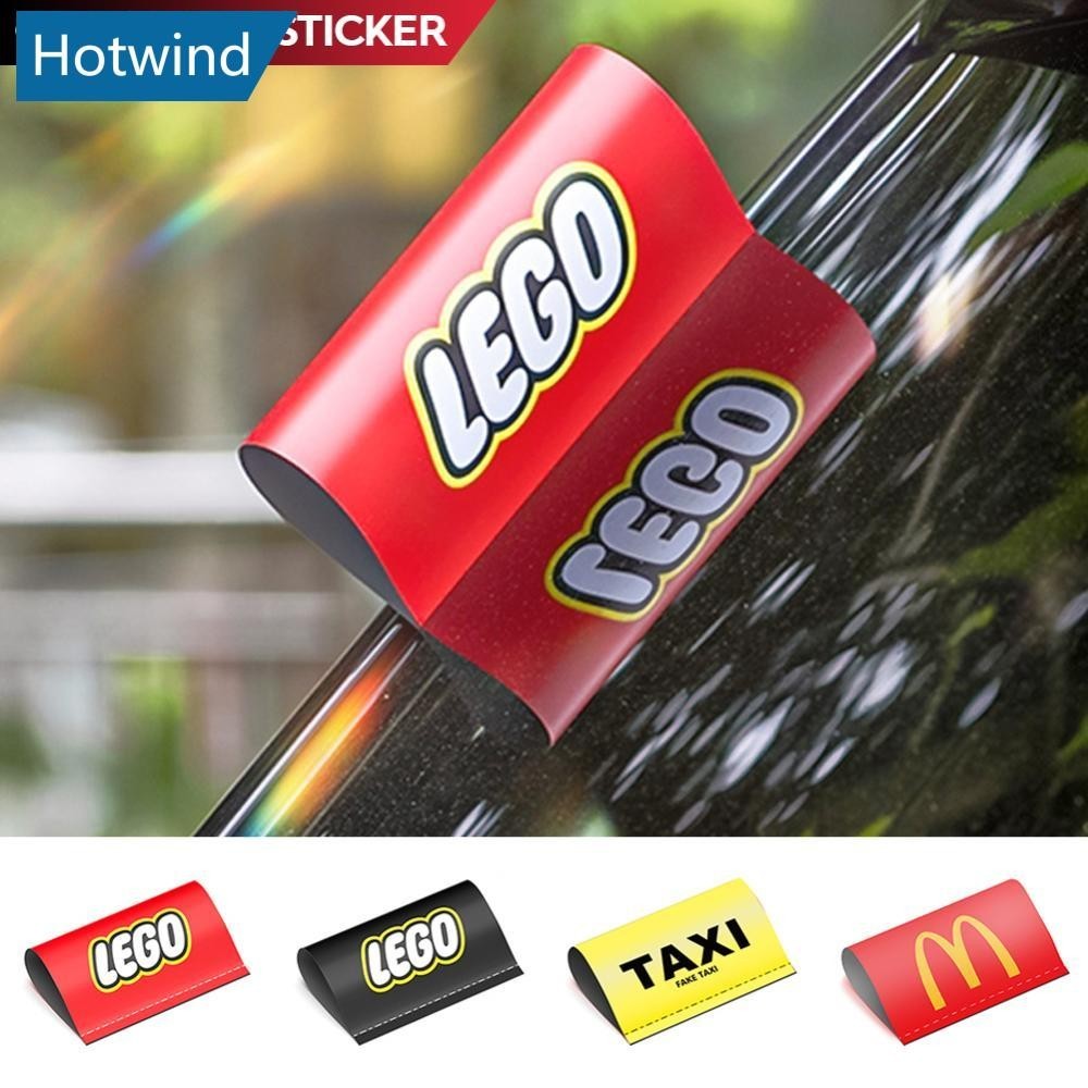 HW Car Creative Decoration Wash Mark Washing Label Tag Sticker Logo ...