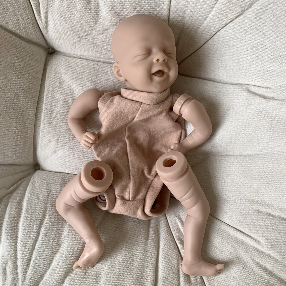 11 in Newbor Baby Lifelike Reborn Baby Doll Kit Unfinished Doll Parts ...