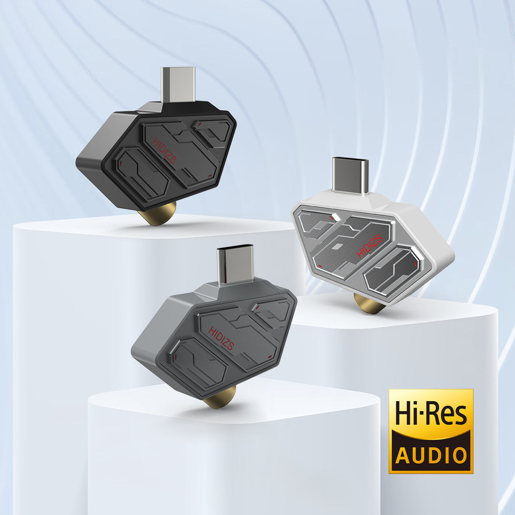 Hidizs SD2 ES9270 HiFi Audio DAC Type-C to 3.5mm Adapter For MP145 MS1 Galaxy IEMs Earphone ...