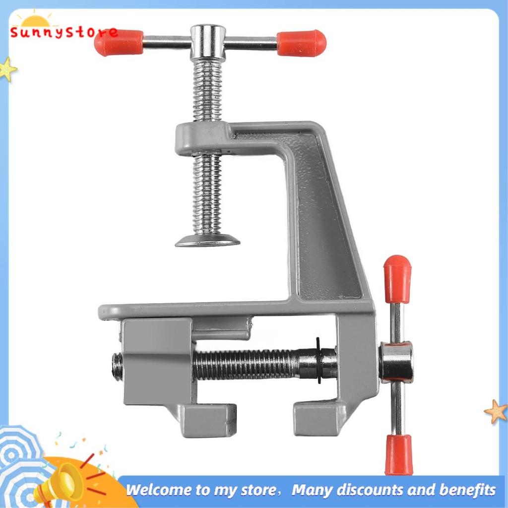 【sunnystore】Portable Mini Table Vise Clamp Small Vice for Small Work ...