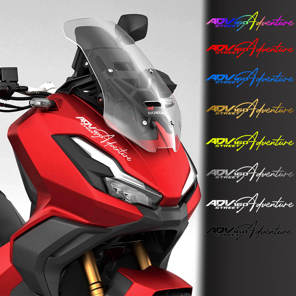 For Honda ADV160 ADV 160 Front Headlight Eyebrow Sticker Motorcycle ...