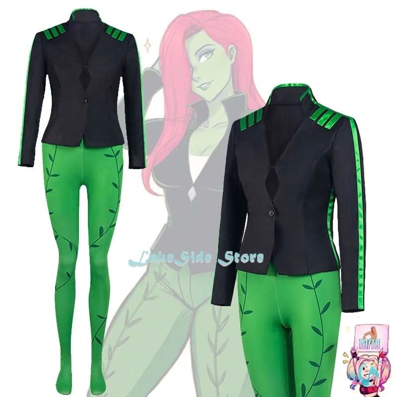 Poison Cosplay Ivy Ive Pamela Harls Isley Costume Villain TV Outfit ...