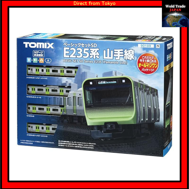 TOMYTEC TOMIX N Gauge Basic Set SD E235 Series Yamanote Line 90189 Model Train Starter Set ...
