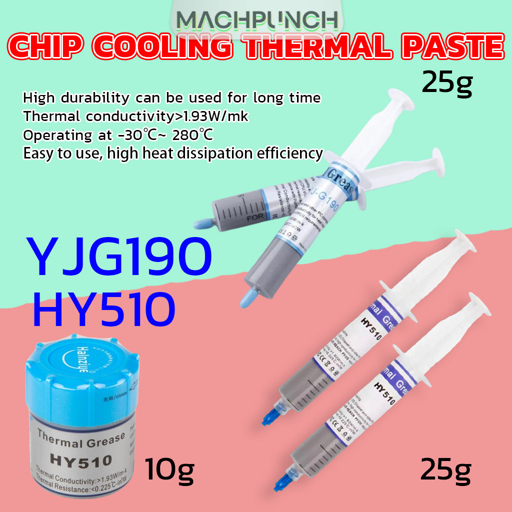 MP HY510 YJ-G190 GPU CPU Thermal Paste CPU Chipset Cooling GPU Cooler ...