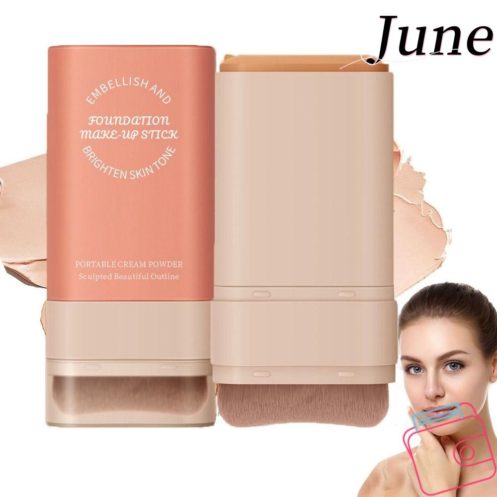 JUNE Matte Foundation Stick, Velvet Highly Malleable High Coverage ...