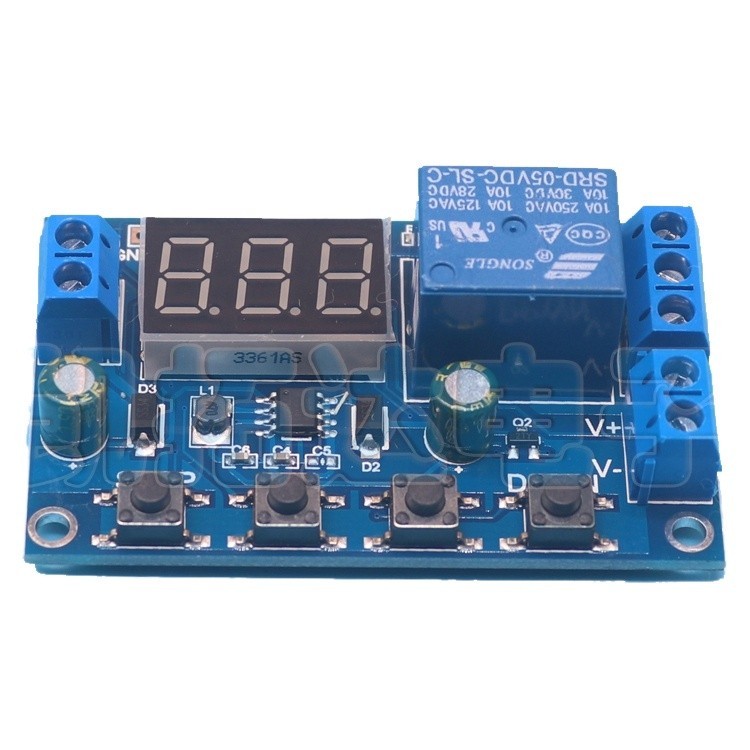 Battery charging and discharging module Integrated voltmeter under ...
