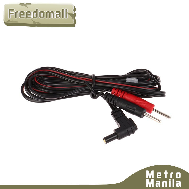 1.2m 2.35mm Standard Pin Electrode Lead Wire Red And Black ...