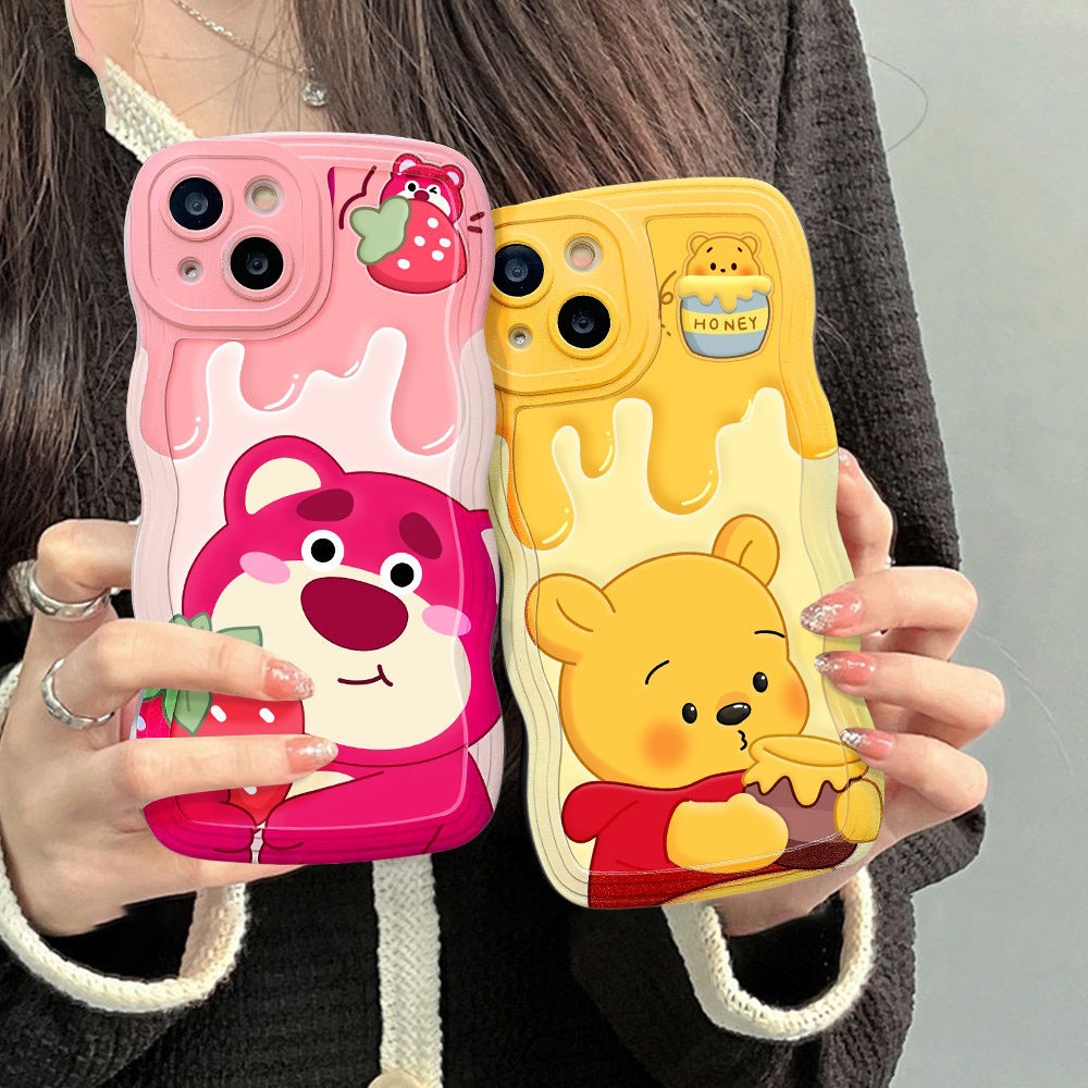 Ang bear phone case ay angkop para sa OPPO Reno 10 Pro 5G Reno8 Pro+ 5G ...