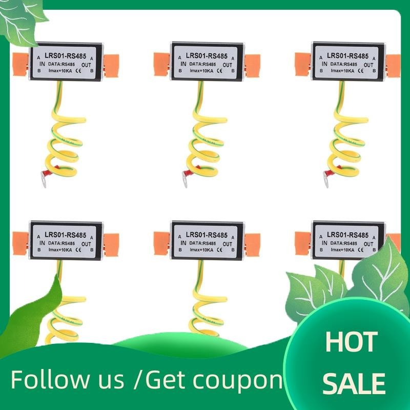 【In stock】6X RS485 Date Signal Power Arrester Anti Surge Protector ...