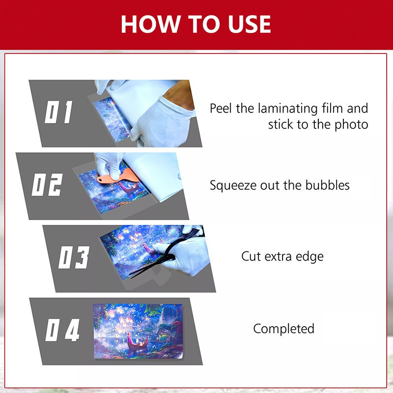 Quaff Cold Laminating Film A4 Size 80 Micron 20 Sheets - Glossy Blue ...