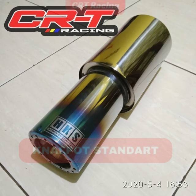 Hks Gronel Car Exhaust Blue Tip Full Stainles CRT Original | Shopee ...