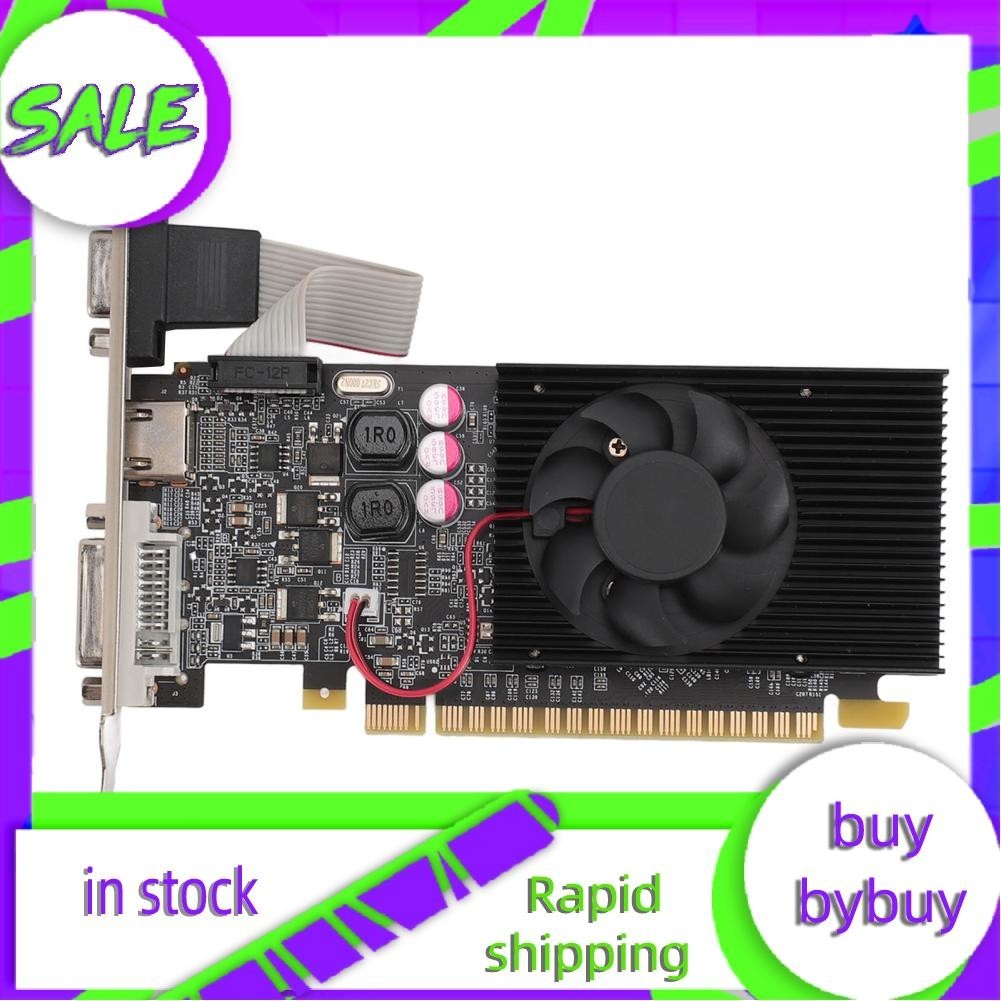 Buybybuy 2GB DDR3 64BIT PCI E Graphics Card Desktop Computer Gaming Kit ...