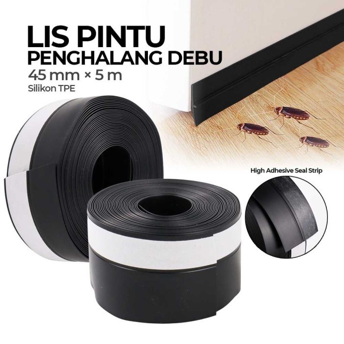 Dust Barrier Door Trim Door Seal Strip Silicone TPE - EACC25 | Shopee ...