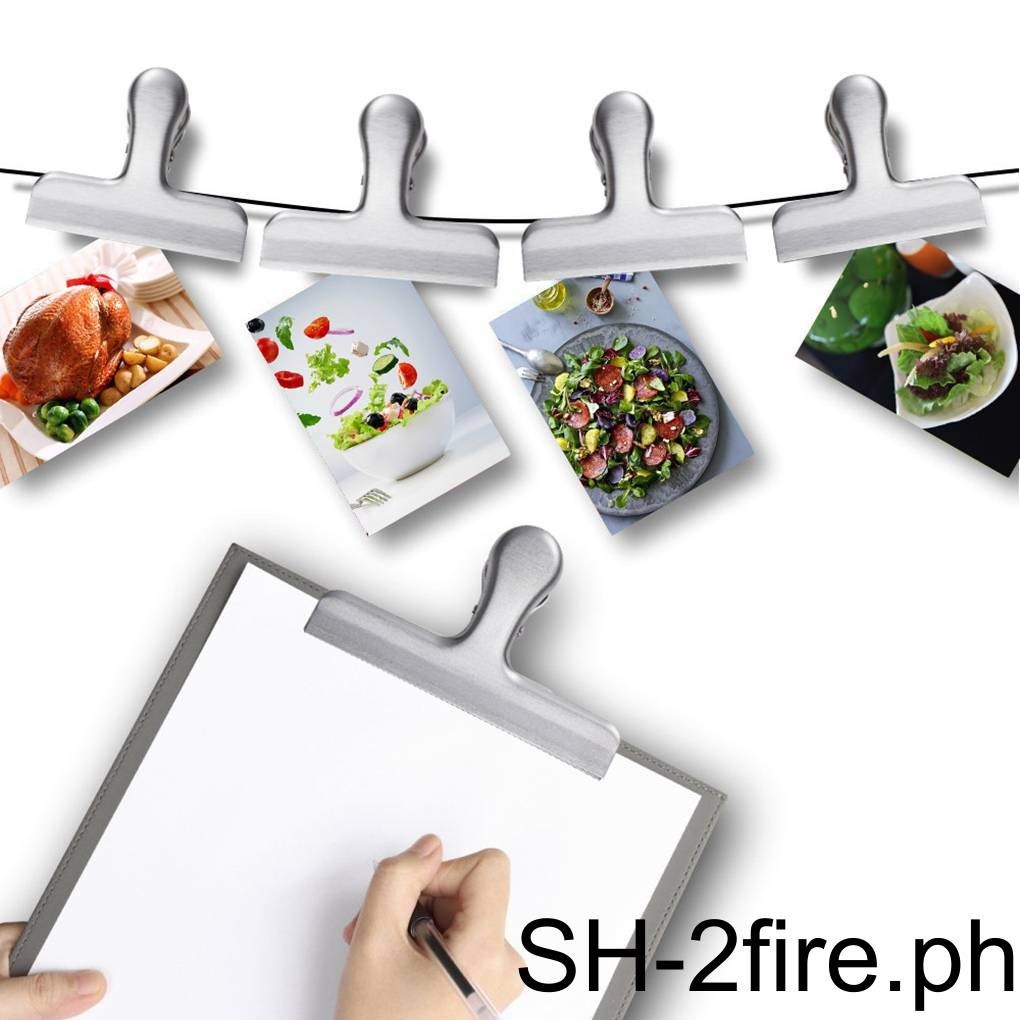 1/2/3 Stainless Chip Bag Clips Air Tight Grip Sealing Bag Seal Clip ...