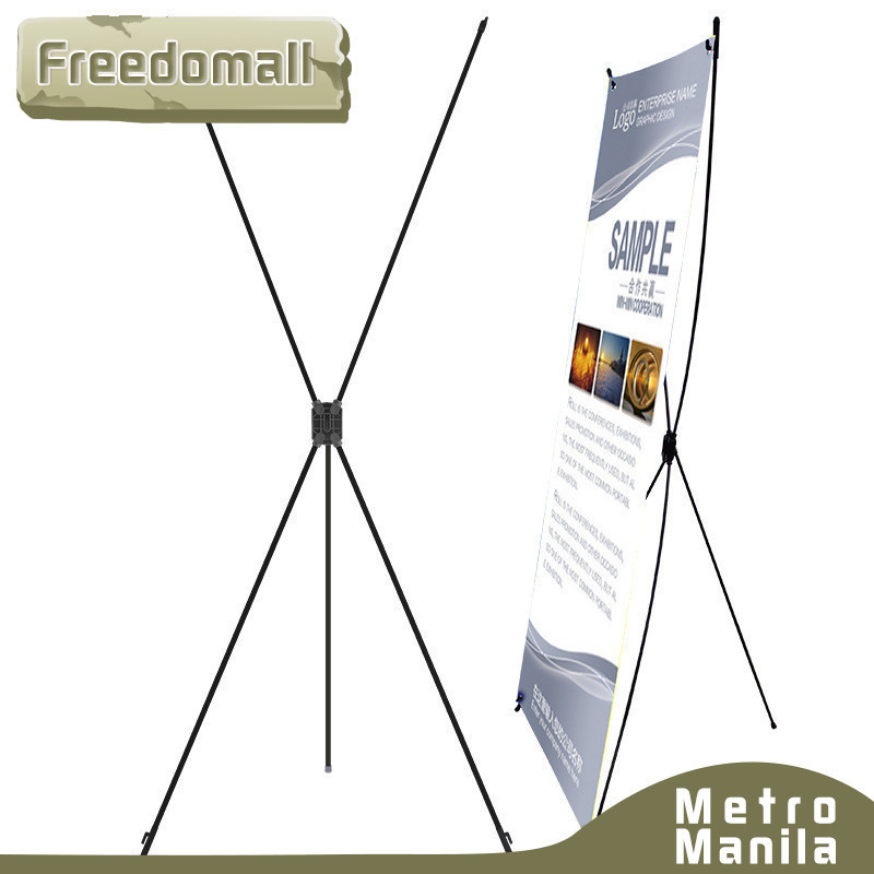 60x160/80x180cm X Banner Stand Banner Display Stand Portable Pop Up ...