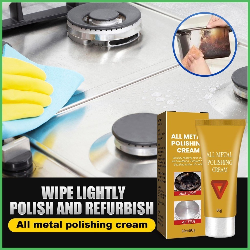 Metal Polish Paste Metal Paste Cream for Gloss Polish Fiberglass Polish ...