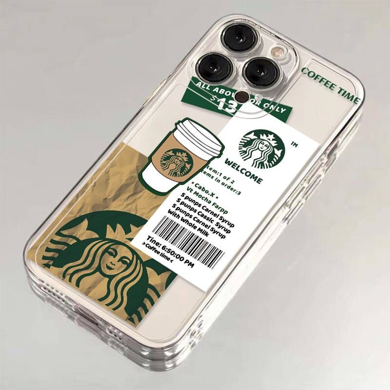 Coffee Starbucks Logo iPhone Phone Case Suitable for iPhone 11 11promax ...
