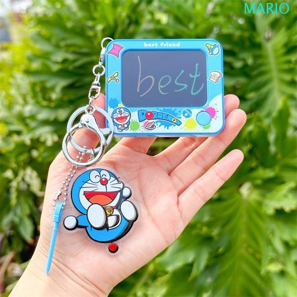 MARIO Doraemon Finger Bubble Keychain, Fingertip Pop It Doraemon ...